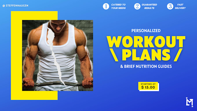 Create a personalized workout plan for you by Steffenhaugen | Fiverr