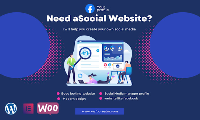 Create a social network website like facebook by Sainbuxmagsi | Fiverr