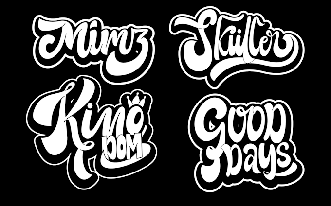 Design an unique and custom lettering logo for your brand by Letterims ...