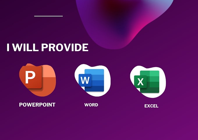 Do work on microsoft word,excel,powerpoint and translation by ...
