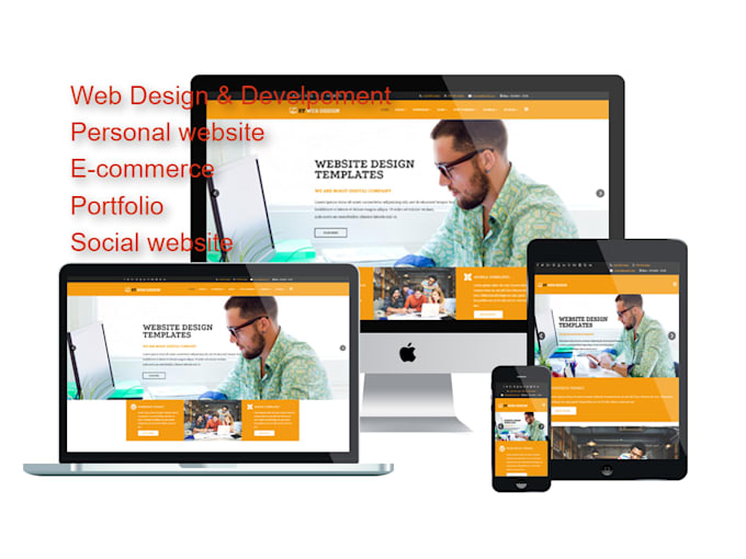 Responsive webdesign using html5 css javascript by Mehedyhasan121 | Fiverr