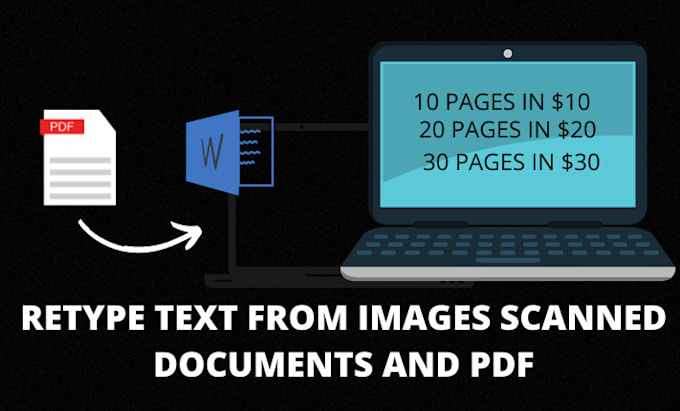 Do professional typing service, retype any document by Ashisticx | Fiverr