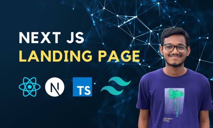 Build a responsive landing page with react and next js by Sajal ... Build a responsive landing page with react and next js by Sajal ...
