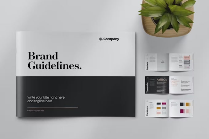 Create your brand style guide and design your logo by Ameenmustafa | Fiverr