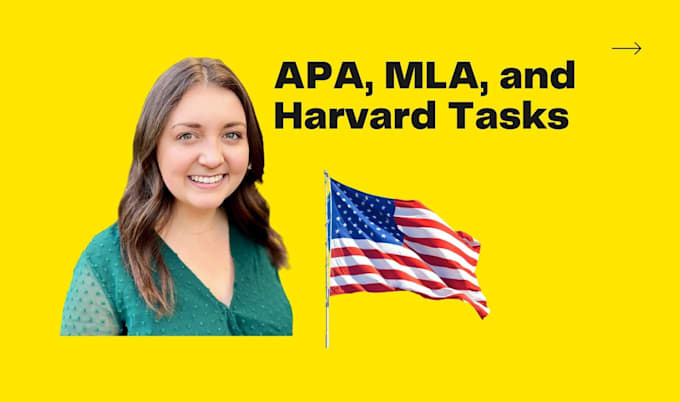Help in apa, mla, and harvard tasks in 12 hours by Sandrajames2030 | Fiverr