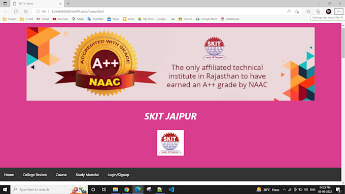 Build frontend website and posters by using html, css and bootstrap by ...