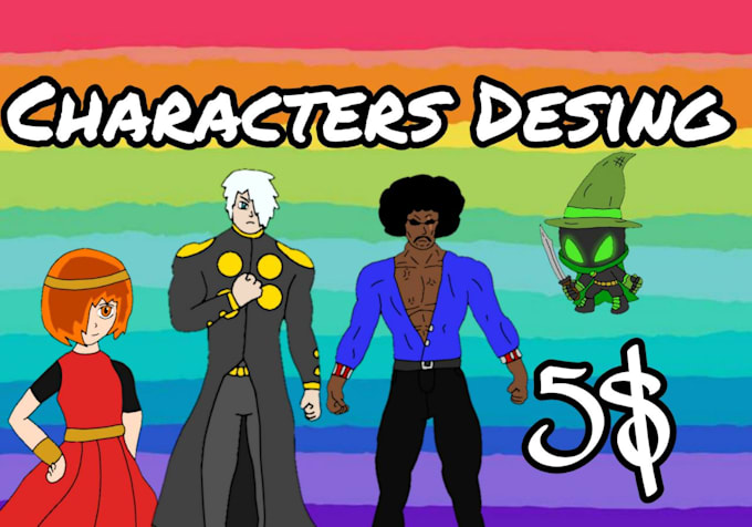 Create and design fictional characters for your works by Elprofemre ...