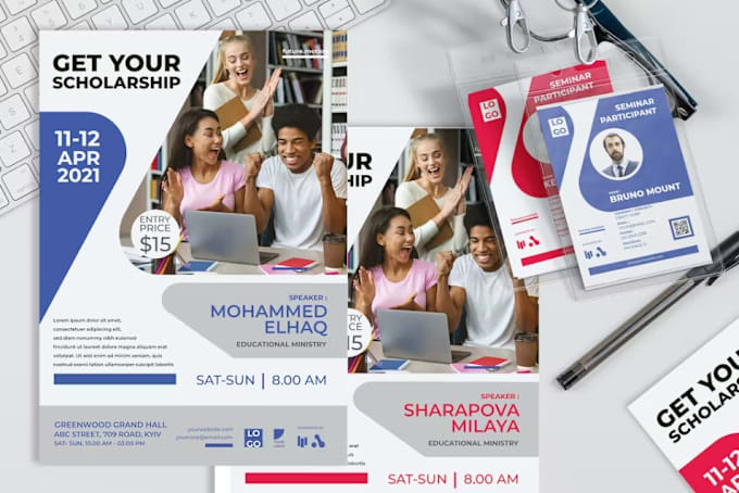 Design your academic poster or research poster by Sanaeakli | Fiverr