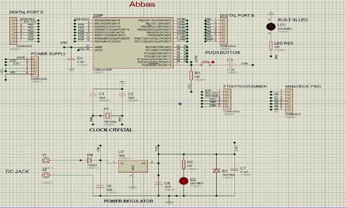 Do circuit schematic and pcb design and simulation by Mabbas2597 | Fiverr