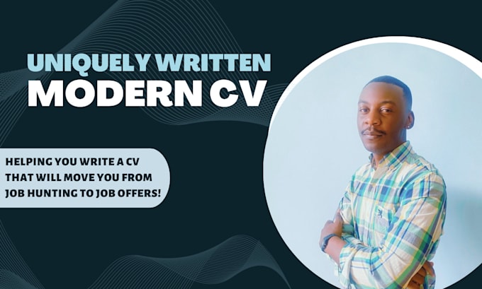 Write and design a modern cv plus a free cover letter by Ronthepenpro ...