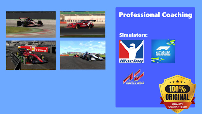 Be your sim racing coach by Jwphotograph658 | Fiverr