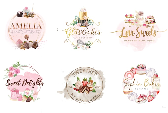 Design creative candy, sweets, bakery, restaurant, food logo by Aayat ...