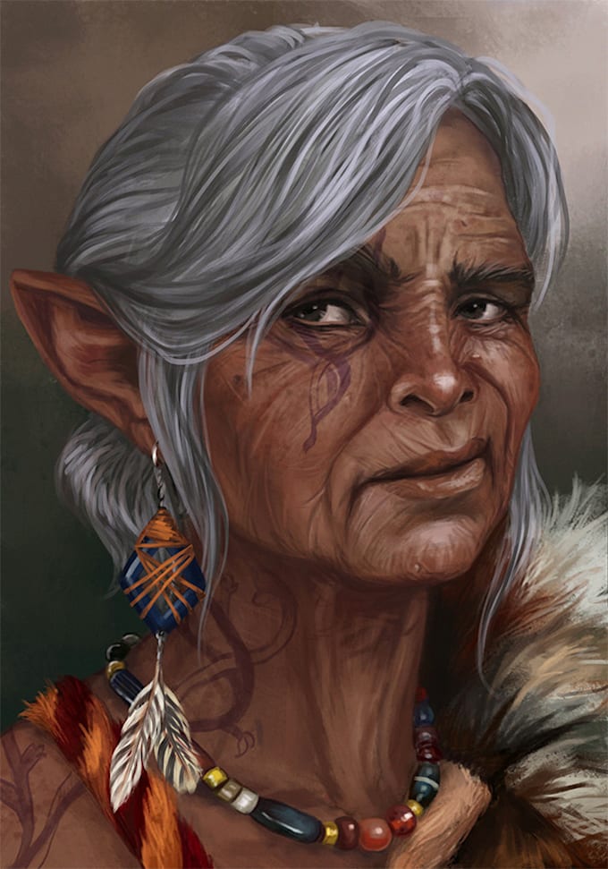 Draw dnd character art illustration commissions by Nightdryad | Fiverr Draw dnd character art illustration commissions by Nightdryad | Fiverr