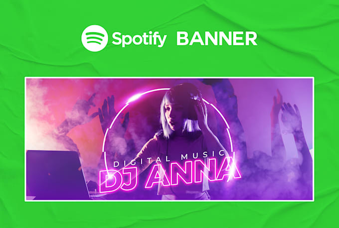 Create eye catching spotify banner or header for you by Naoufalbm | Fiverr