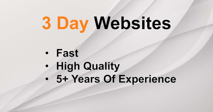 Build you top notch website pages by Joeyhofmeister | Fiverr