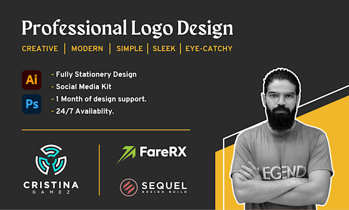 Design an eye catchy logo for your business by Fahad_ehsan01 | Fiverr