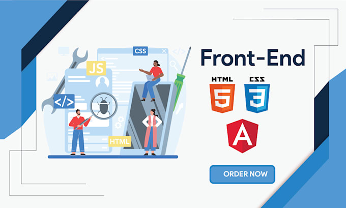 Be your front end, web developer by Mohammad_alley | Fiverr