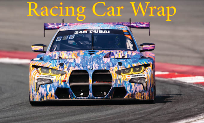 Do professional racing car wrap vehicle wrap by Graphicexper862 | Fiverr