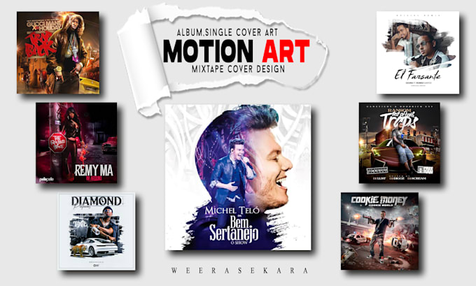 Animate your album cover art by Anu_wee | Fiverr