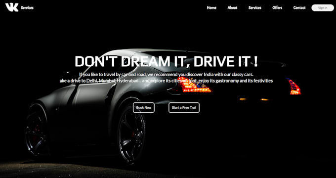 Create responsive and modern websites using html, css and js by ...