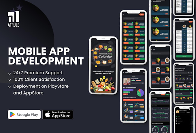 Create Android Ios Mobile App With Flutter React Or Xamarin By Atrule Tech Fiverr