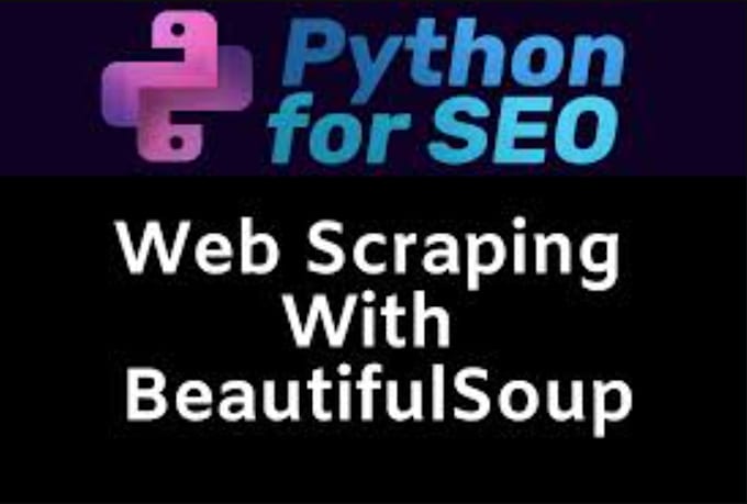 Build a python web scraper for web scraping data extraction by Jockson_kay | Fiverr
