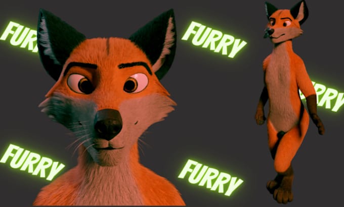 Do vrchat avatar, furry avatar, vtuber model, 3d model for vr by Olive ...