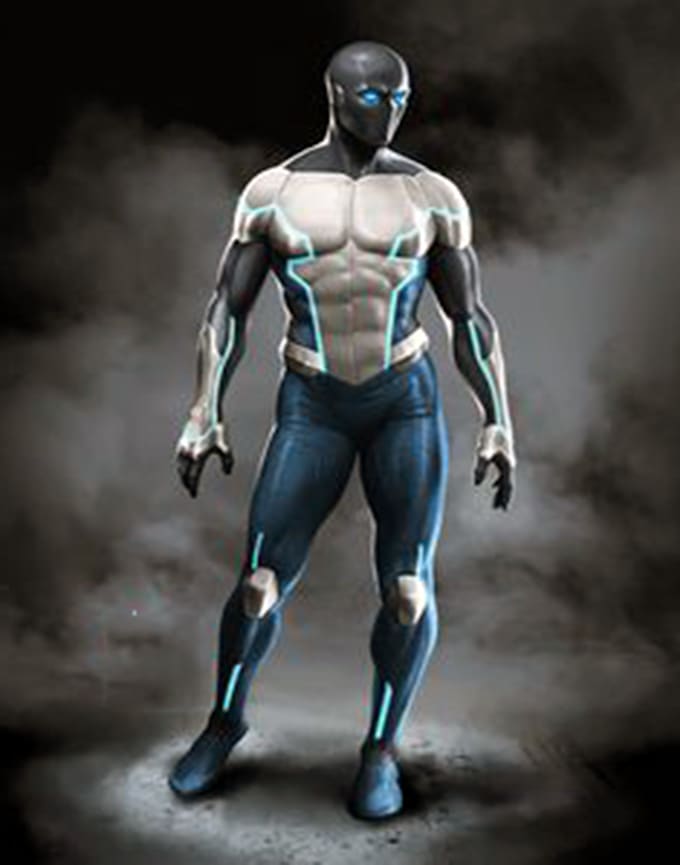 Draw you into unique superhero comic character by Reecefeitolos | Fiverr