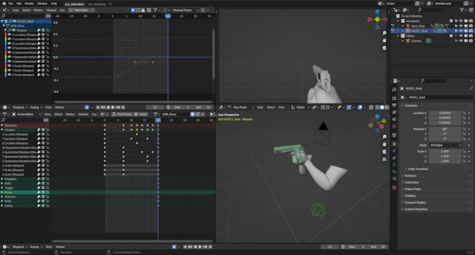 Do fps animations for your game by Dellixouu | Fiverr