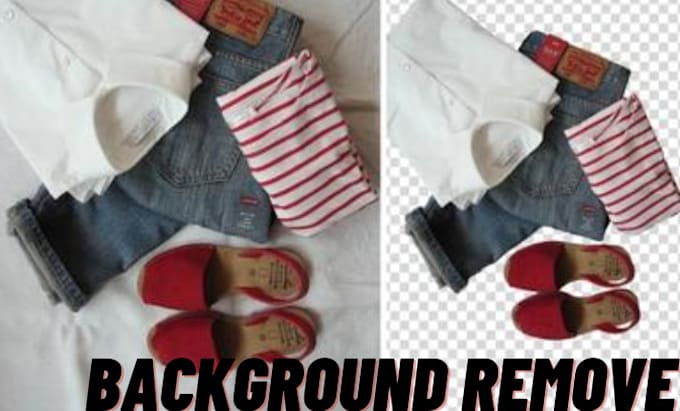 Professionally remove background for your clothing images, product ...