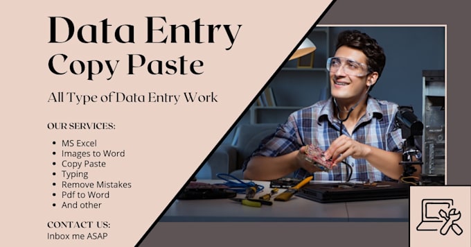 Do copy paste and typing job by Akkhan998 | Fiverr