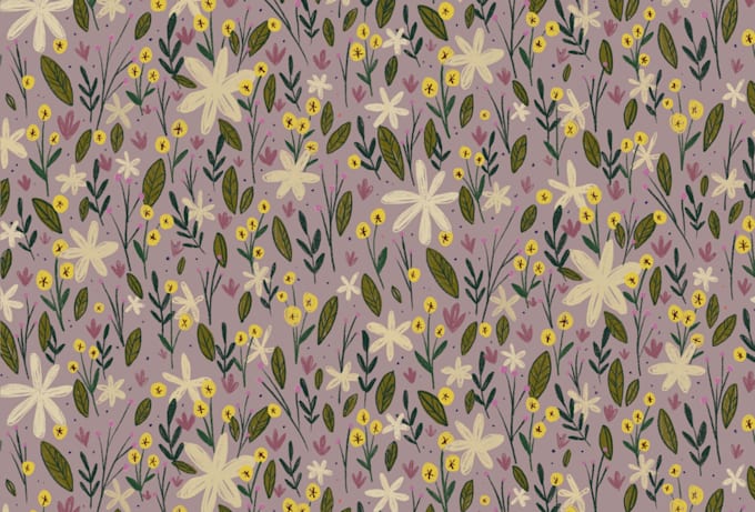 Illustrate unique seamless pattern for business, textile print and ...