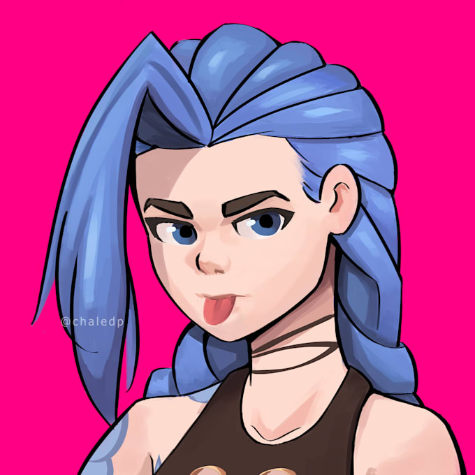 Draw a your oc or profile picture portrait by Chaledp | Fiverr