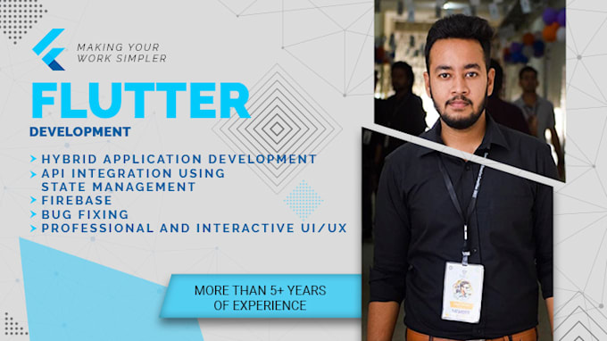 Develop android and ios app using flutter by Wajihrizwan170 | Fiverr