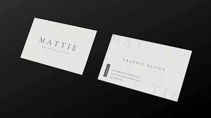 Design high quality business cards by Mattiekleven | Fiverr