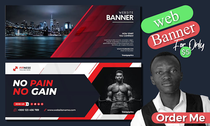 Design excellent web banner that will boost sales website by ...