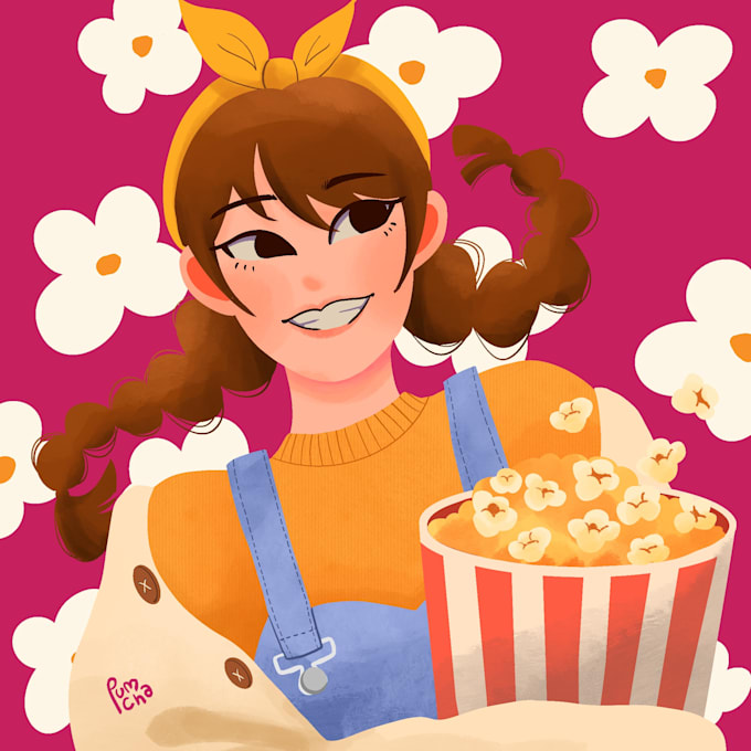 Create cartoon illustration as your request by Ginaalya | Fiverr