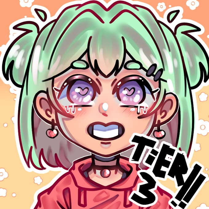 Make a pastel chibi icon for your profile by Tomate_tan | Fiverr