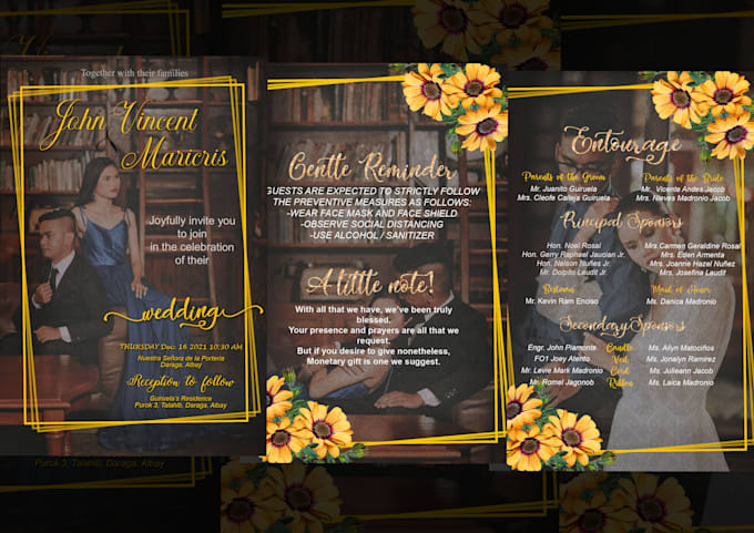 Do invitation layout or template for all occasion by Rcamyfiverr | Fiverr
