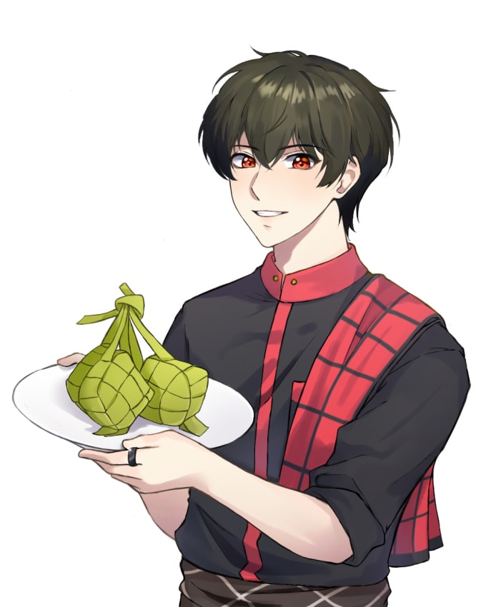 Draw Illustration In Anime Or Manhwa Style By Ryouuart Fiverr