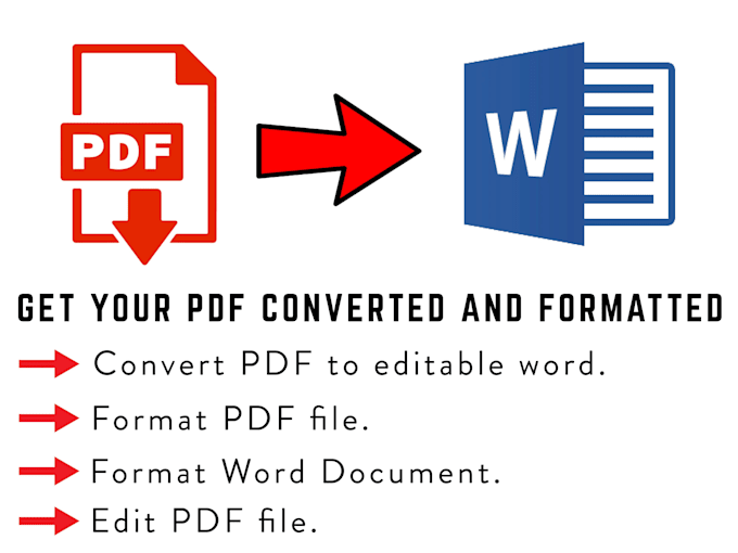 Convert pdf to word by Ahame67 | Fiverr