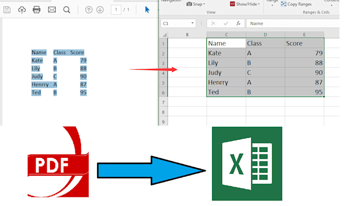 Extract data from hundreds of pdf documents and export it to excel or ...