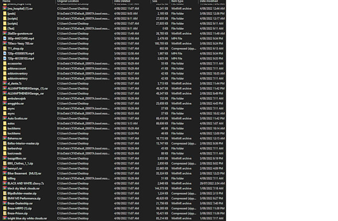 Sell you fivem scripts mlos cars by Zerianaus | Fiverr