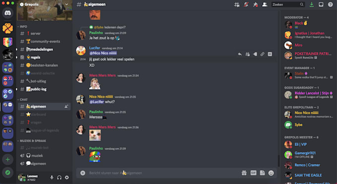 Chat in your discord sever by Jolynjoles | Fiverr