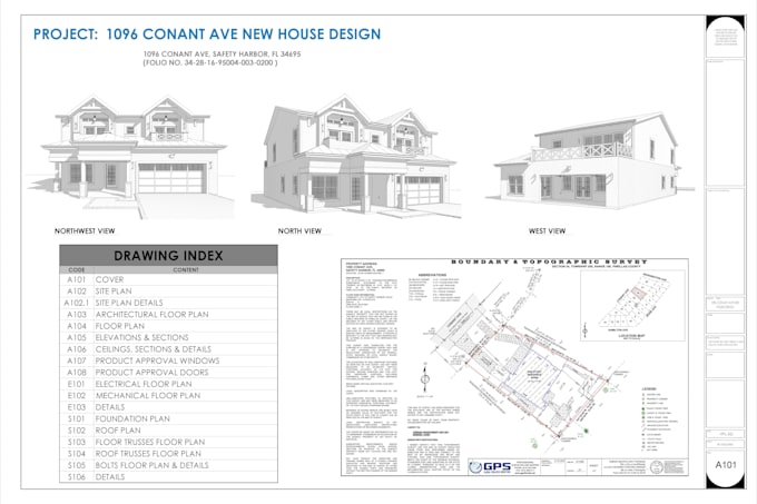 Make architectural design and set of plans for your permit by ...