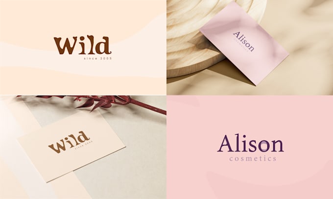 Design custom typography luxurious wordmark text logo by Kasper ...