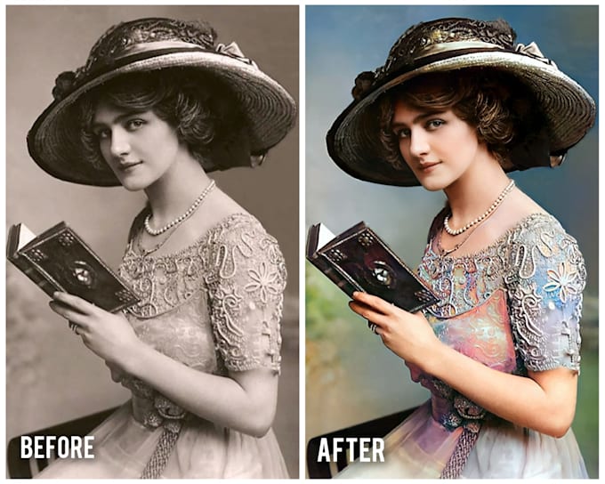 Restore, retouch, repair, and colorize your old photo by Flo_limaheluw ...