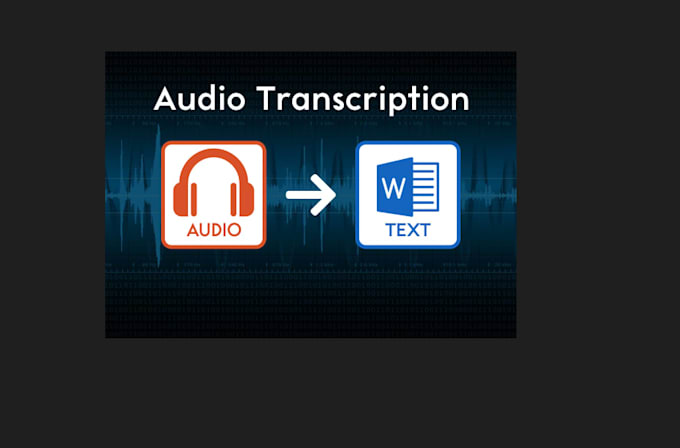 Do transcription for you by Rodahasigo | Fiverr