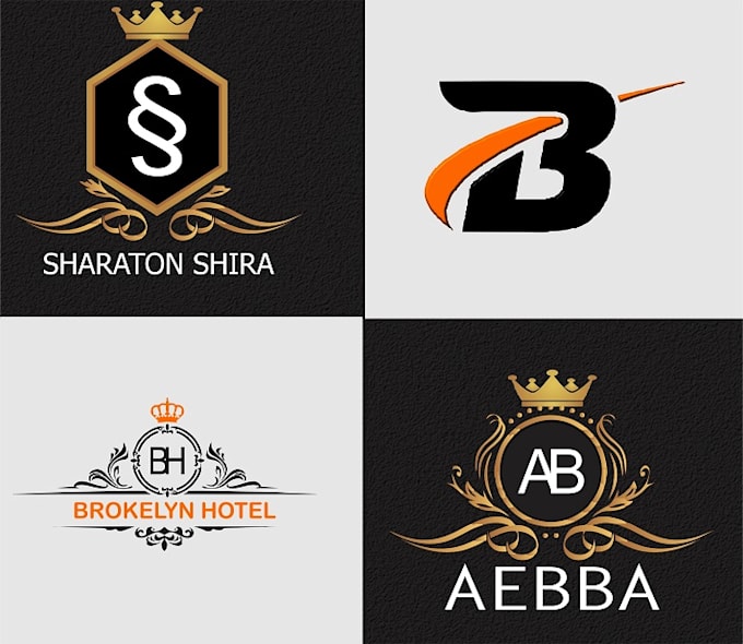 Create modern, minimalist, letterforms, simple, elegant, abstract marks ...