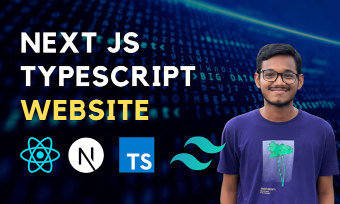 Build nextjs website for you using typescript and tailwind by Sajal_talukder | Fiverr